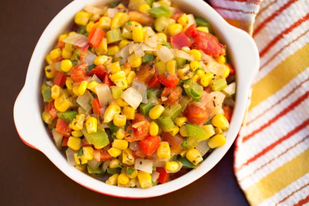 Creole Corn Maque Choux