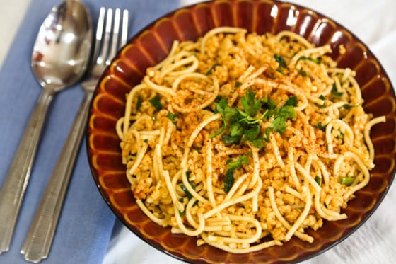 Bulgur with Fine Noodles