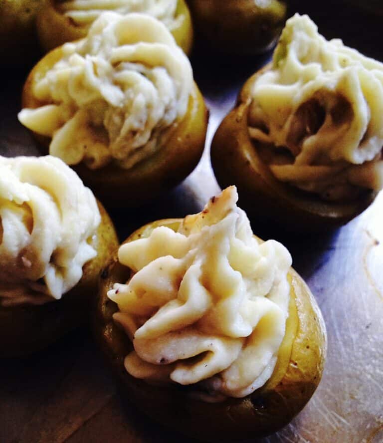 Twice Baked Golden Potatoes