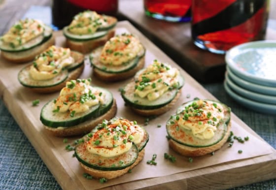 Deviled Chickpea Bites