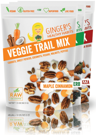 Ginger’s Healthy Habits Veggie Trail Mix
