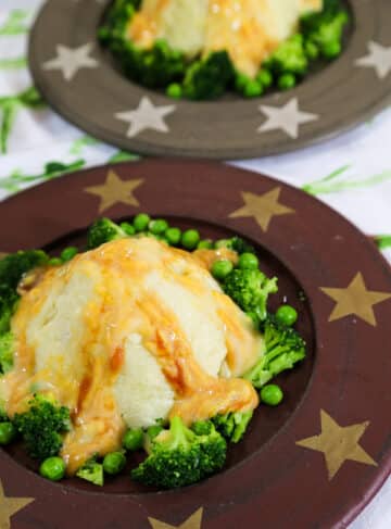 Mashed Potato Volcanoes with Hot Lava | VegKitchen.com