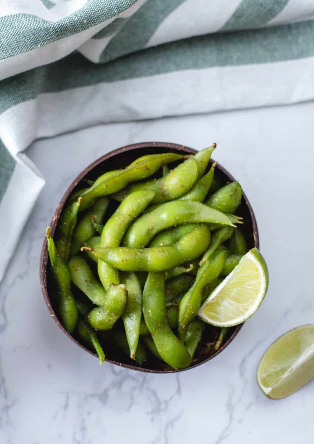 Seasoned Edamame Appetizer | VegKitchen