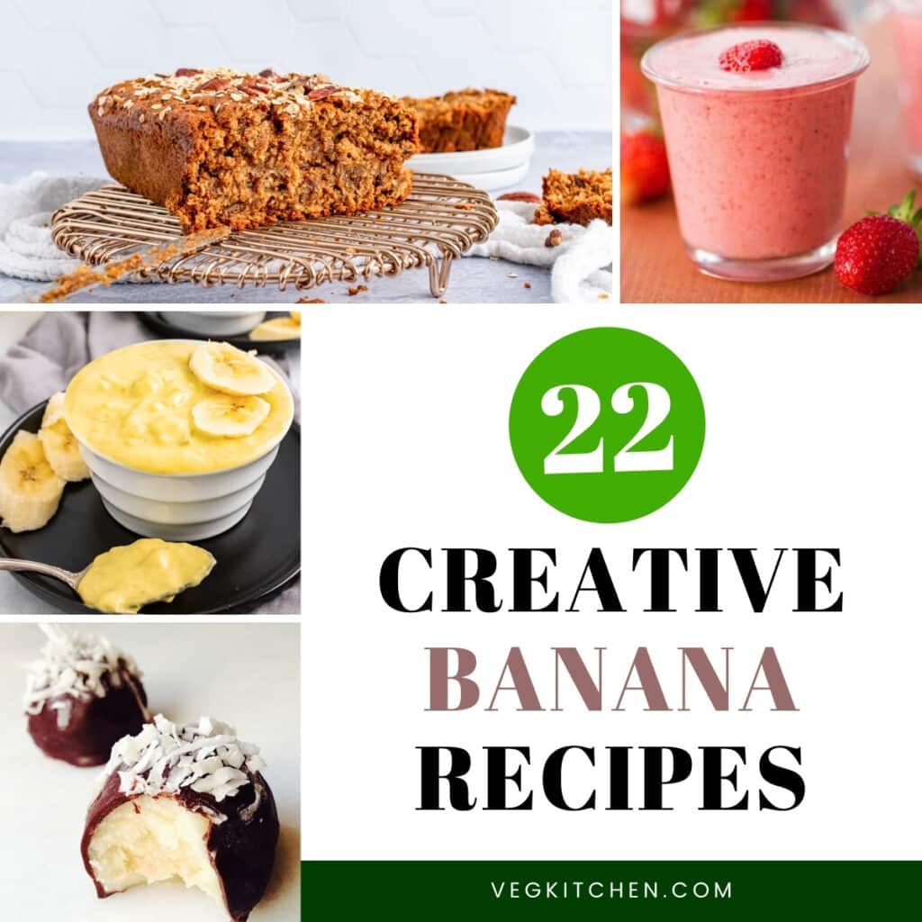 22 Creative Ways To Use Bananas - From Pudding to Pizza - VegKitchen