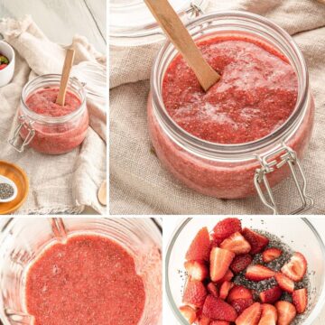 Raw Vegan Strawberry Jam - Vegan recipes by VegKitchen